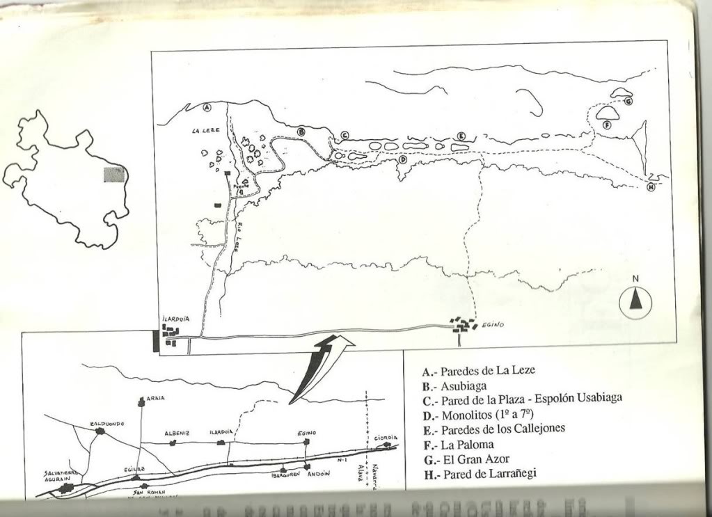 Monolitos de Egino - Escalada • Mendiak.net