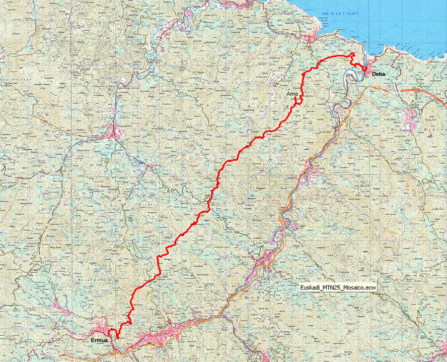 Travesia: Deba a Ermua por Arno - Kalamua y Urko - 2013 Rutas de ...
