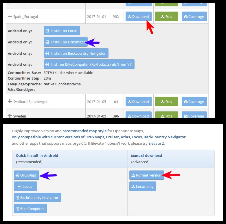 OpenAndroMaps: mapa basado en OSM, muy bueno para orux y ademas OFFLINE - OpenStreetMap ...